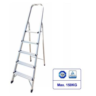 China Foldable Aluminum Step Ladder Slip Resistant  5 Steps For Painting for sale