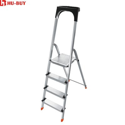 China Portable Household Aluminum Step Ladder 4 Step  EN131 GS Certificated for sale