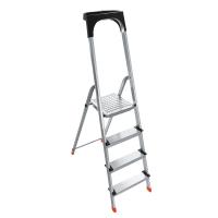 China Portable Household Aluminum Step Ladder 4 Step  EN131 GS Certificated for sale