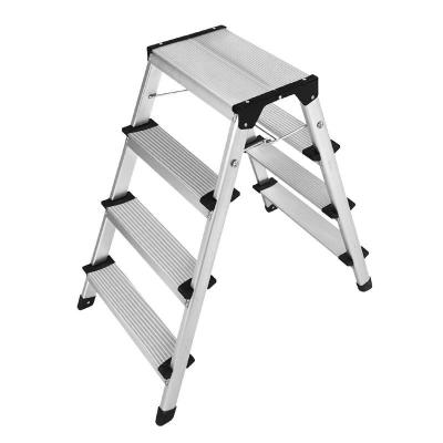 China Anti Slip 6063 Aluminum Step Stool 2x4 Durable Aluminum Folding Step for sale