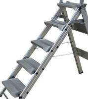 China High Strength Lightweight Aluminium Steps 5 Steps Long Life Span for sale