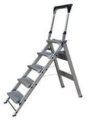 China High Strength Lightweight Aluminium Steps 5 Steps Long Life Span for sale