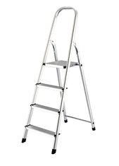 China Outdoor Aluminum Step Ladder 4 Steps Aluminum Folding Step Stool for sale