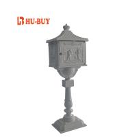 China Elegant Residential Mailboxes Long Lasting Powder Coat Finish Surface for sale
