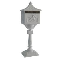 China Yard Outside Freestanding Letterbox Delicate Vintage Design 8.3kg for sale
