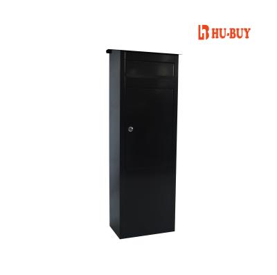 China Ground Standing Steel Mailbox Residential Waterproof Garden Use for sale