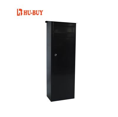 China Housing Garden Free Standing Steel Mailbox Waterproof Post Box for sale