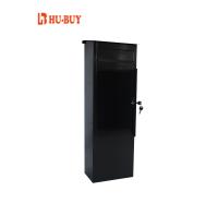 China Housing Garden Free Standing Steel Mailbox Waterproof Post Box for sale
