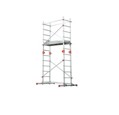 China 3.32M Outdoor Aluminum Scaffold Tower Slip Resistant Stable Performance for sale