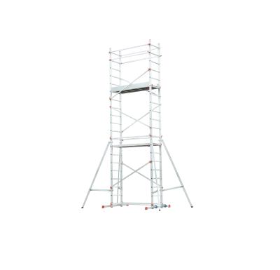 China Professioal  Aluminum Scaffold Tower 5.6M Telescopic Scaffold Tower for sale