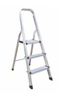 China Household  Aluminium Platform Ladder 3 Steps Aluminum Folding Step for sale