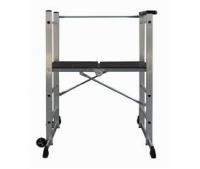 China Mini  Aluminum Scaffold Tower Aluminum Rolling Scaffold With 2 Wheels for sale