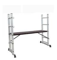 China Foldable  Aluminum Scaffold Tower 2x5 Portable Scaffold Stair Tower for sale