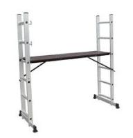 China Durable Aluminum Scaffold Tower 2x6 Slip Resistant Stabler Performance for sale