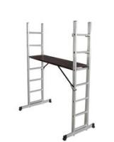 China Bigger Platform Telescopic Scaffold Tower  2x7  Folding Scaffold Ladder for sale