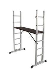 China Bigger Platform Telescopic Scaffold Tower  2x7  Folding Scaffold Ladder for sale