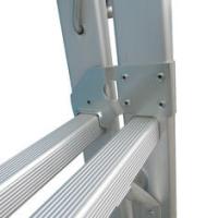China Household  Aluminium Scaffolding Ladder 2x6 150kgs / 330 Lbs  Load Capacity for sale