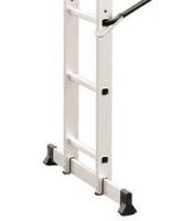 China 2x6  Extension  Aluminum Scaffold Tower With One Plank Non Marring Feet for sale