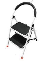 China Household Steel Step Ladder 2 Steps  Space Saving Easy To Carry And Store for sale