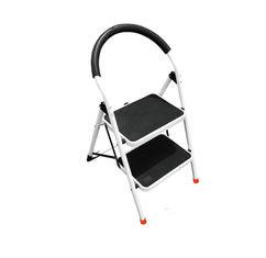 China Household Steel Step Ladder 2 Steps  Space Saving Easy To Carry And Store for sale
