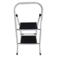 China Lightweight Steel Step Stool   2 Steps 150kg / 330 Lb Load Capacity for sale