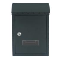 China Outdoor  Residential Mailboxes Powder Coated Finishing With 2 Keys for sale