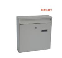 China Grey Residential Mailboxes 0.7mm Thickness Apartment Mailboxes for sale