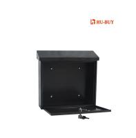 China Outdoor Garden Residential Mailboxes Powder Coated Finishing With 2 Keys for sale