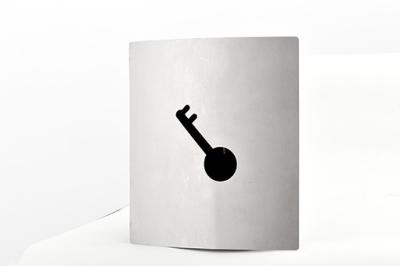 China Magnet Lock Metal Key Holder Box / Metal Products Key Save Cabinet for sale