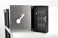 China Magnet Lock Metal Key Holder Box / Metal Products Key Save Cabinet for sale