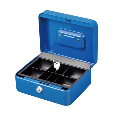 China Solid Steel Construction Cash Storage Box , Coin Saving Money Bank Box for sale