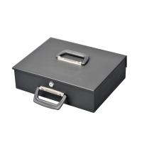 China OEM Metal Cash Box Modern Office Powder Euro Coin Collection Safes for sale
