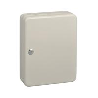 China Durable Metal Key Safe / Metal Key Cabinet 300x240x75mm Wear Resistance for sale