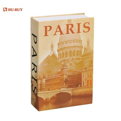 China Lightweight Home Book Design Hidden Digital Lock Metal Cash Box for sale