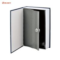 China Secret Dictionary Book Safe Jewellery Money Cash Box with Key Lock(Blue) for sale