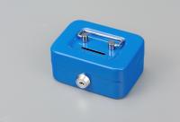 China Small Portable Coin Saving Money Safe Box / Cash Money Box With Lock for sale