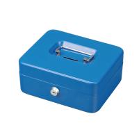 China Coin Saving Money Bank Box , Solid Steel Construction Cash Storage Box for sale