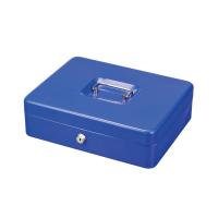 China Home Powder Metal Cash BoxOffice Security With Removable Euro Coin Tray for sale