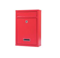 China Modern Style Garden Residential Mailboxes With Multi Color 320x215x85mm for sale