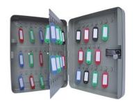 China Custom Made 12 Inch Durable Metal Key Cabinet Lock Valet Prking Services Key Safe for sale