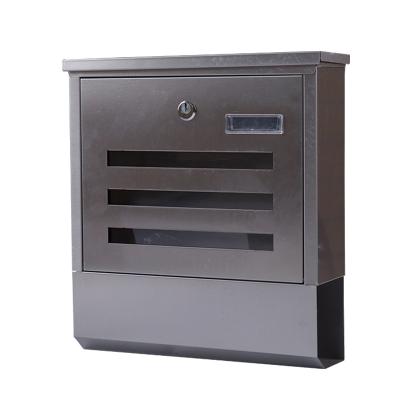 China Safe Stainless Steel Residential Mailboxes For Urban Environments for sale