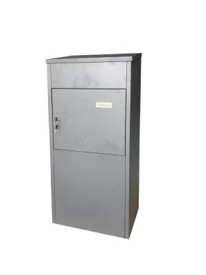 China Big Standing Galvanized Metal Parcel Drop Box Indoor Outdoor Mailboxes for sale