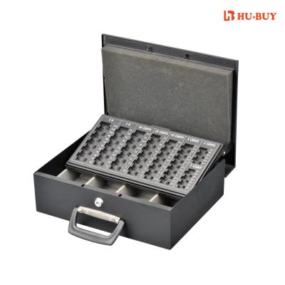 China OEM Metal Cash Box , Modern Office Powder Euro Coin Collection Safes for sale