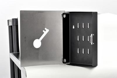 China Metal Products Key Save Cabinet / Magnet Lock Metal Key Holder Box for sale
