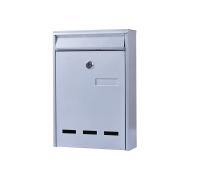 China Wall Mounted Outdoor Letterbox Waterproof Durable Residential Steel Mailbox for sale