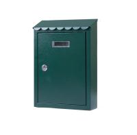 China Waterproof Post Box Residential Durable Steel Mailbox Wall Mounted Garden for sale