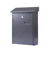 China Waterproof Garden Letterbox Wall Mounted Residential Steel Mailbox for sale