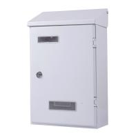 China Garden Letterbox Wall Mounted Durable Residential Steel Mailbox for sale