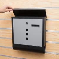 China High Quality Wall Mount Lockable Modern Outdoor Galvanized Metal Mailbox Letterbox for sale