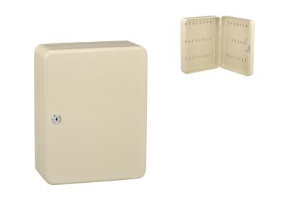 China Durable Powder Coated Metal Key Safe / Wall Mounted Key Cabinet Lock With 2 Keys for sale